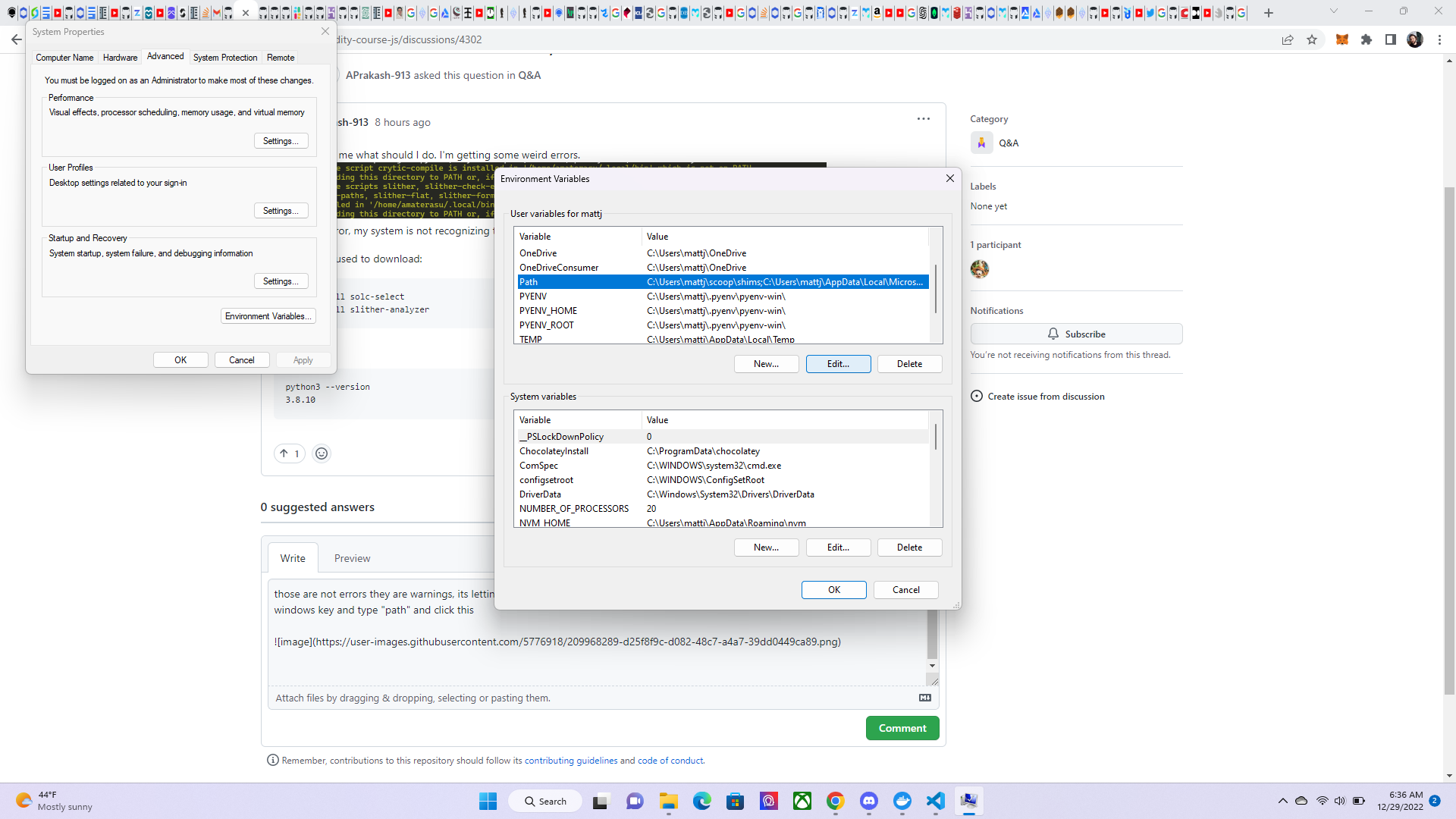 Unable To Install Solc Select Slither · Smartcontractkit Full Blockchain Solidity Course Js