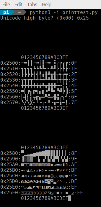 Problems with Symbols for Legacy Computing in DejaVu Sans Mono Book ...