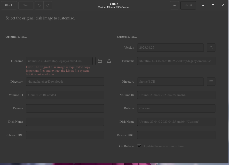 “The original disk image is required” error after removing fish or zsh shells. · Issue #202 · PJ ...