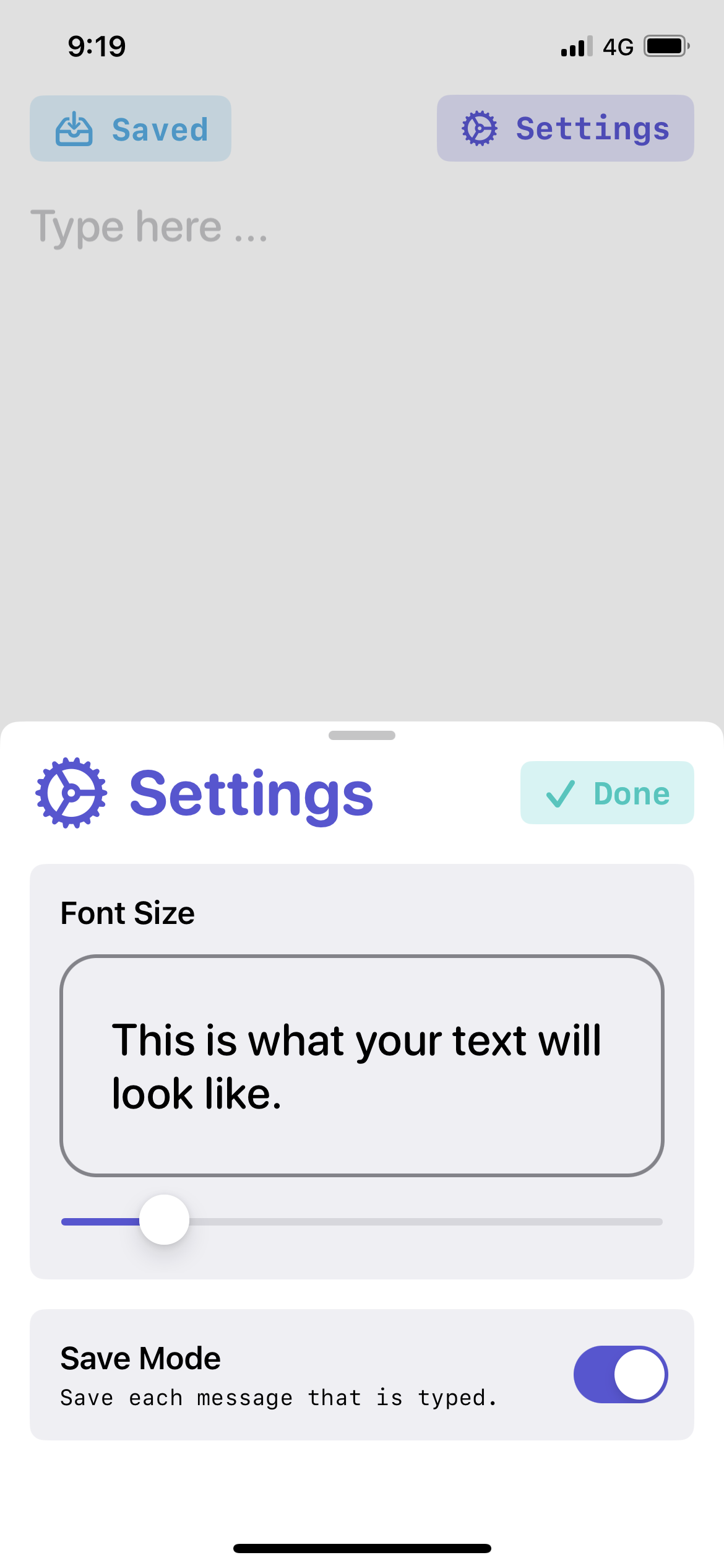 GitHub - fraander/typed-out: Type things out when you can't talk but ...