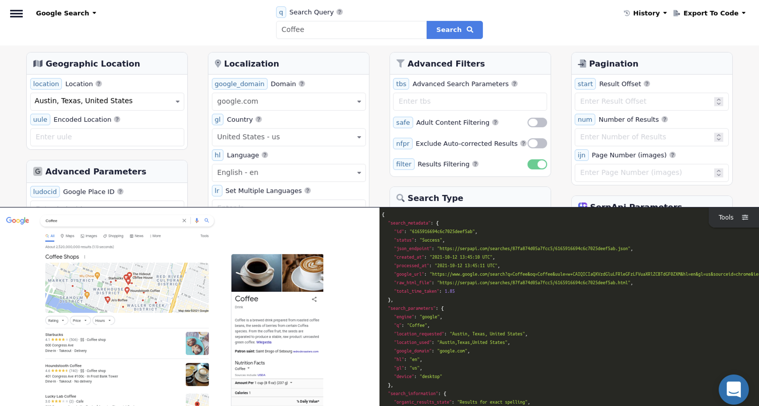 [Design] Some elements are misaligned vertically on Linux browsers · Issue #473 · serpapi/public ...
