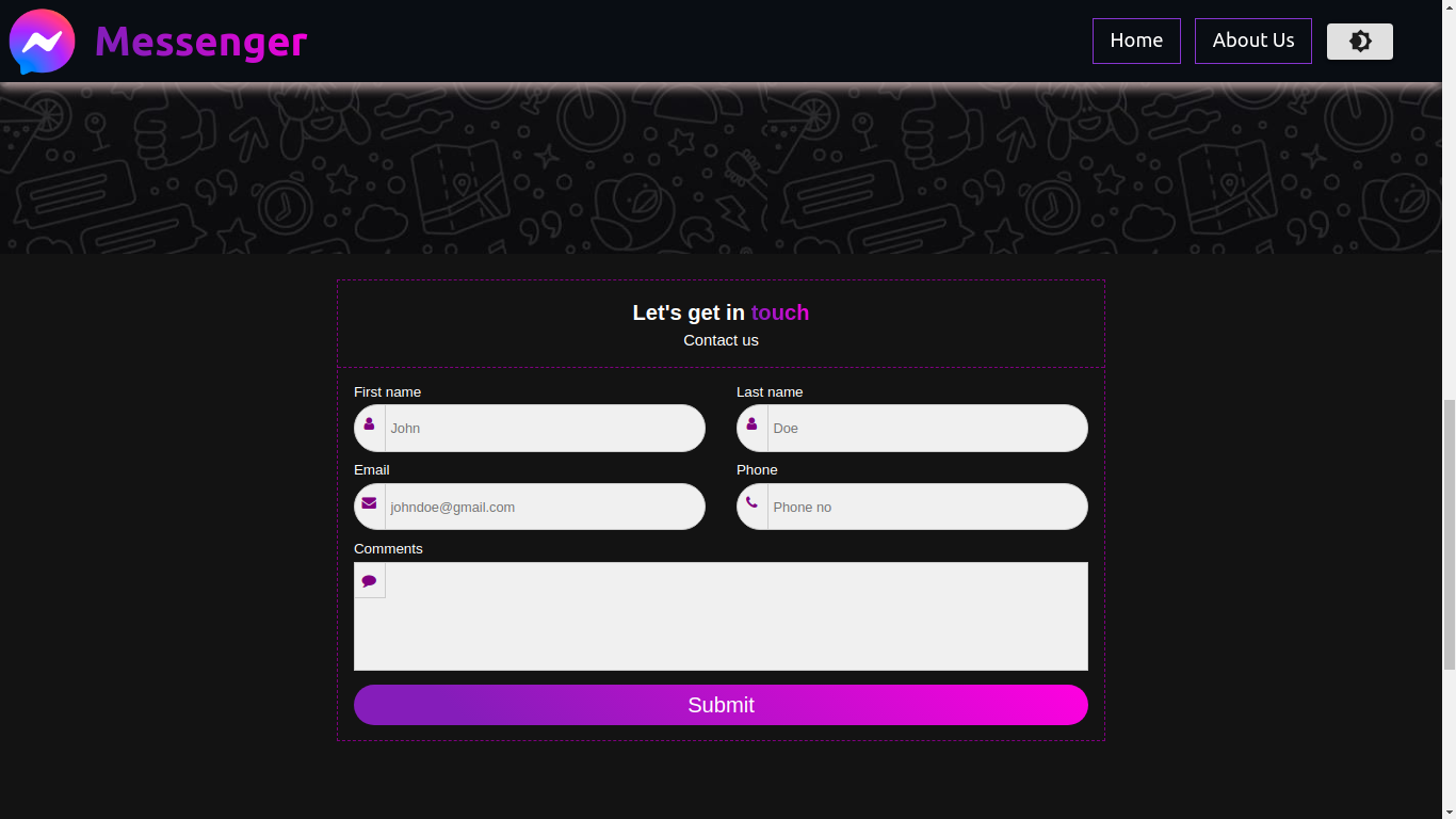 Talk with us form UI enhancement. · Issue #262 · Feminine-Divine/periodo · GitHub