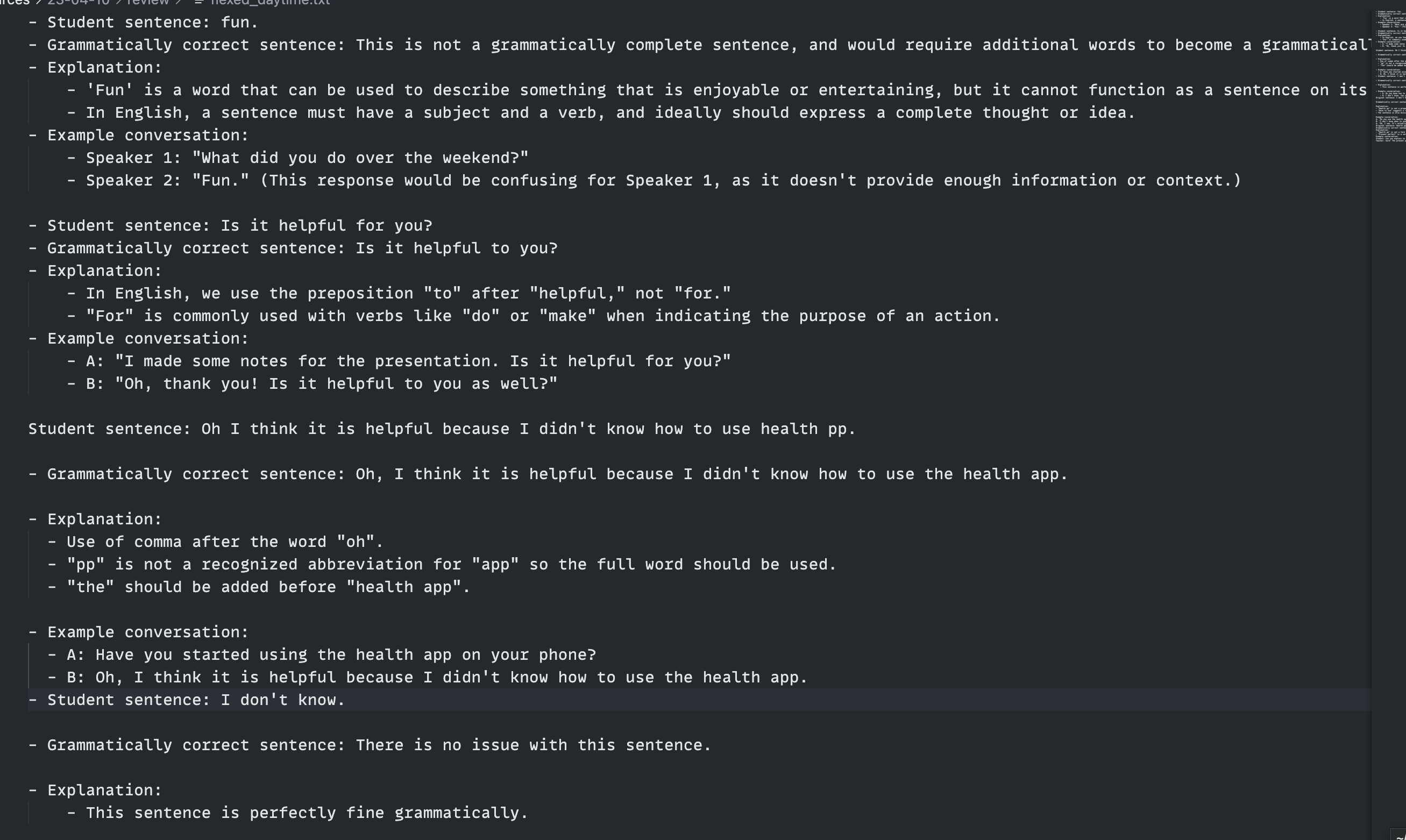 GitHub - tmdgusya/helen: Helen is a good English teacher and can help ...