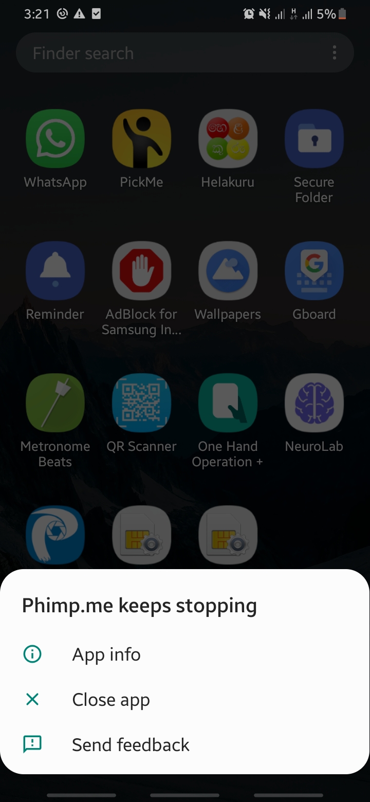App crashing · Issue #2945 · fossasia/phimpme-android · GitHub