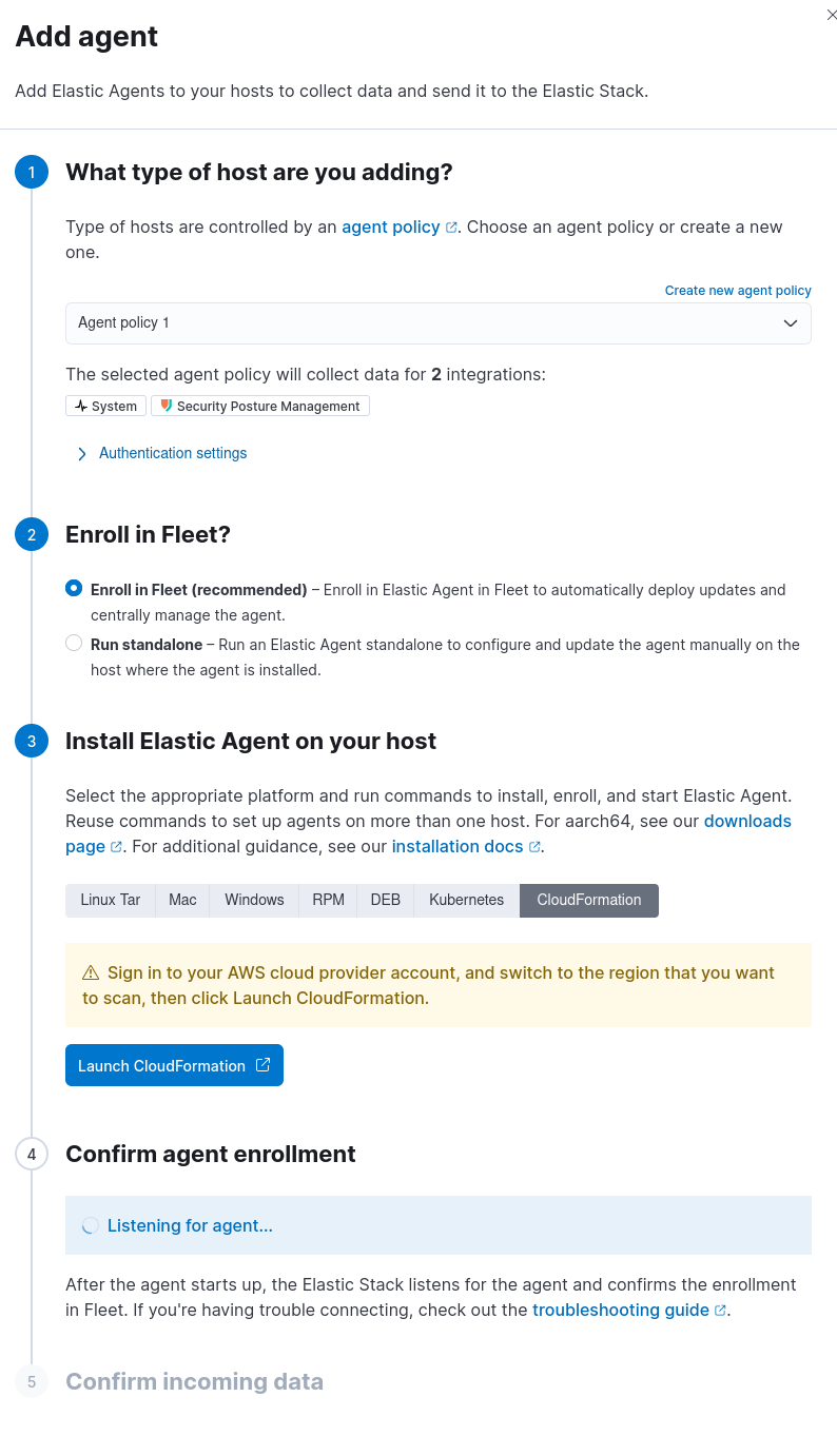 Cloud Security Cloud Security Posture Cspm Add Agent Add