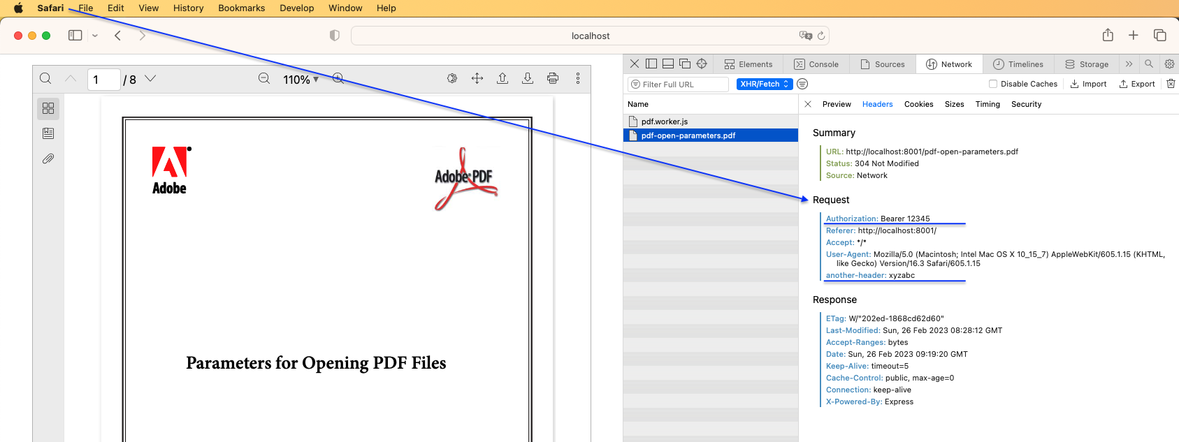 How to add Header Authorization: Bearer ${token} in PDF preview · Issue #1437 · react-pdf-viewer ...