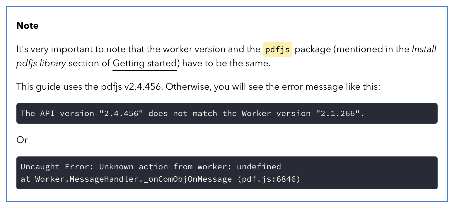 Issue when launching the Worker: Unknown action from worker: undefined · Issue #172 · react-pdf ...