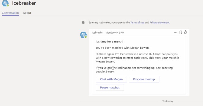 Deployed and added to teams however app does nothing with no input ...