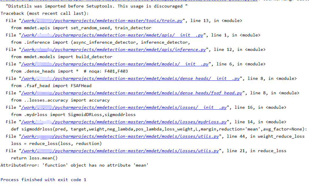 dr-loss reimplements following guides · Issue #3903 · open-mmlab ...