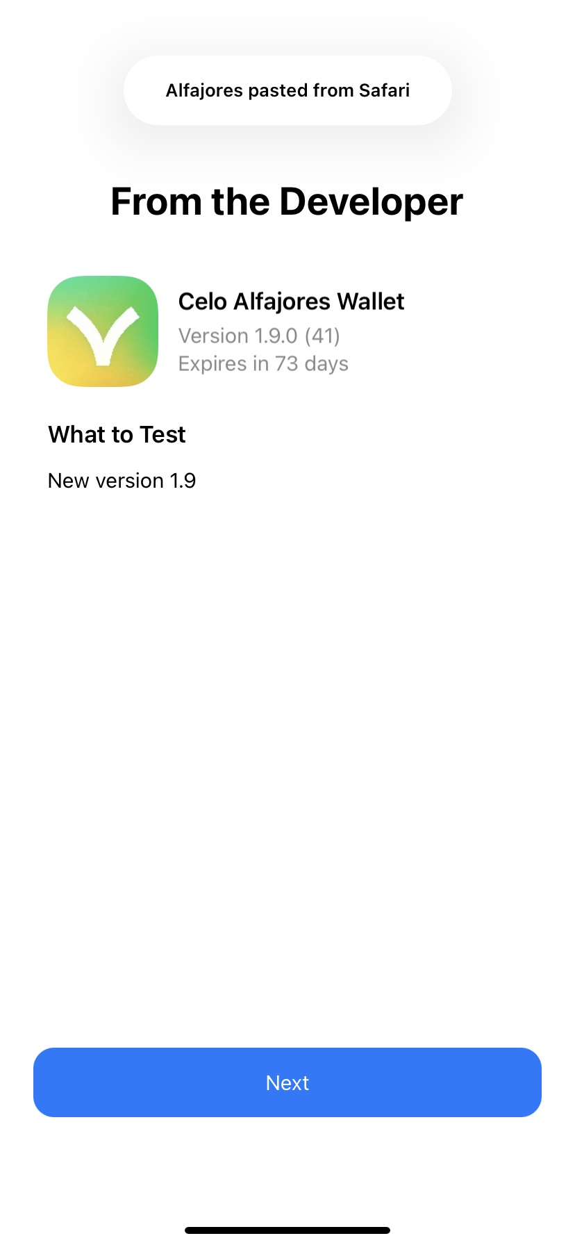 App shows Paste notification when launched on iOS >= 14 · Issue #749 · valora-inc/wallet · GitHub