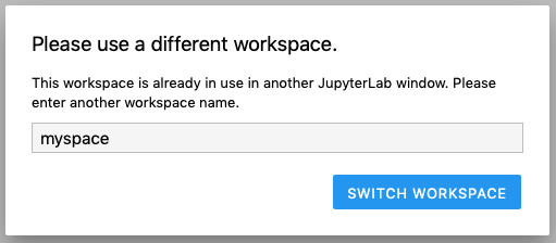 Cannot Create New Workspaces · Issue 6478 · Jupyterlabjupyterlab · Github
