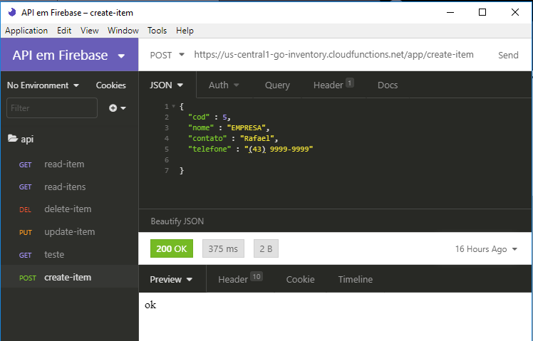 GitHub - AndrGab/API-Firebase: :fire: API with Firebase, Node.js, Backend for a CRUD application