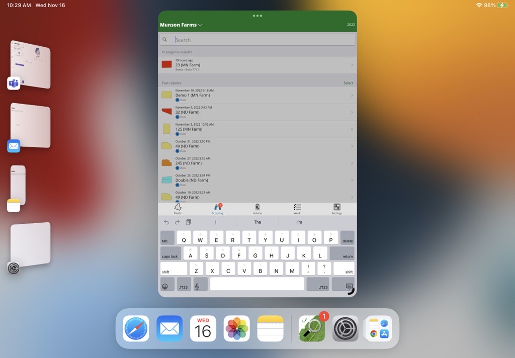 bug: iPad 16.1 with Centerstage leaves black area between keyboard and web view content · Issue ...