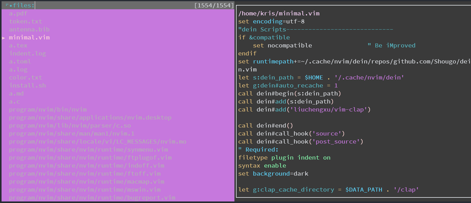 CC file preview not highlighted · Issue #736 · liuchengxu/vim-clap · GitHub