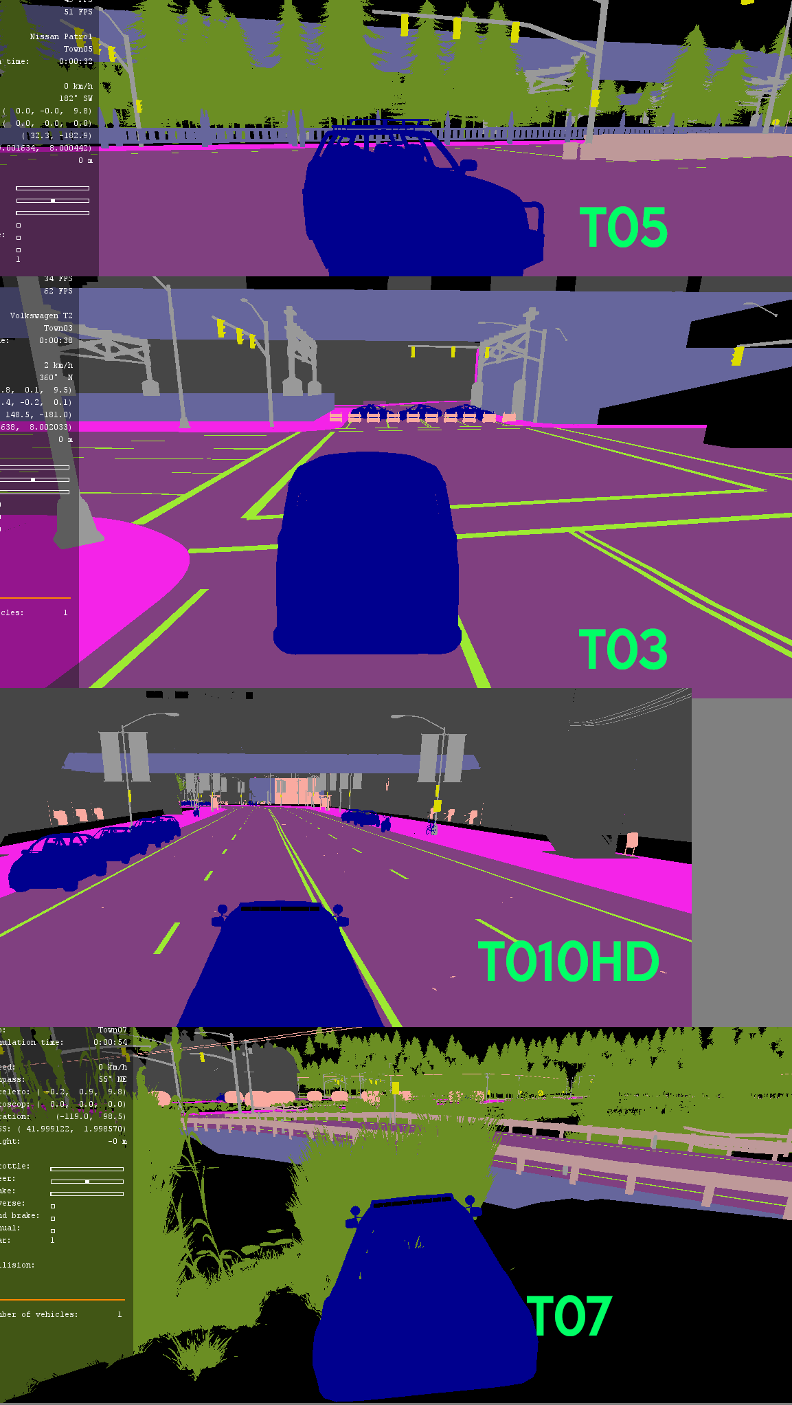 Semantic segmentation under bridge · Issue #2356 · carla-simulator ...