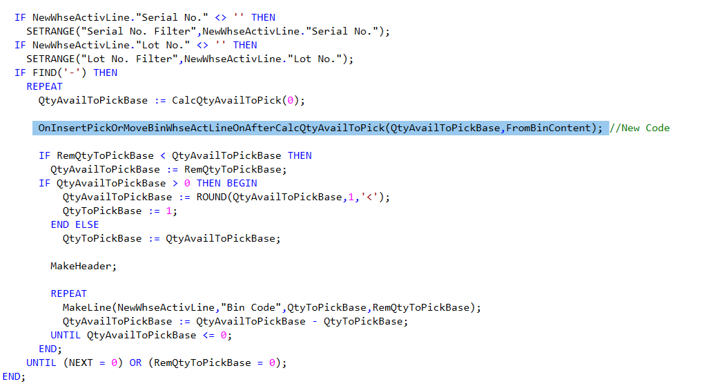 [Event Request] 7322 "Create Inventory Pic/Movement ...