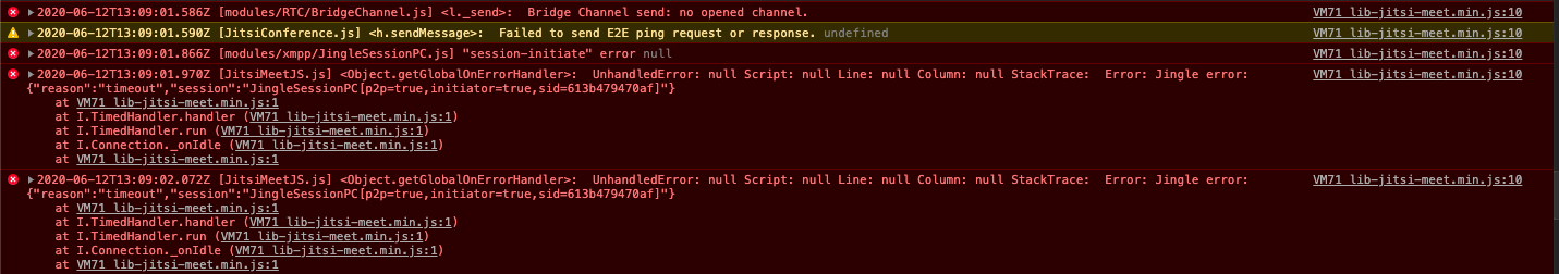 "Unfortunately something went wrong" when second user joins [SOLVED ...