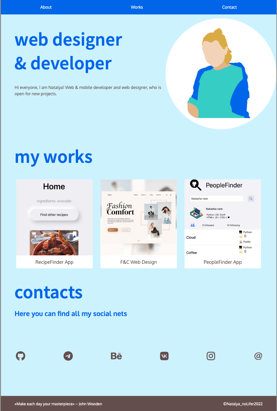 GitHub - Natasha-rare/Personal-Profile-WebPage: My first ...