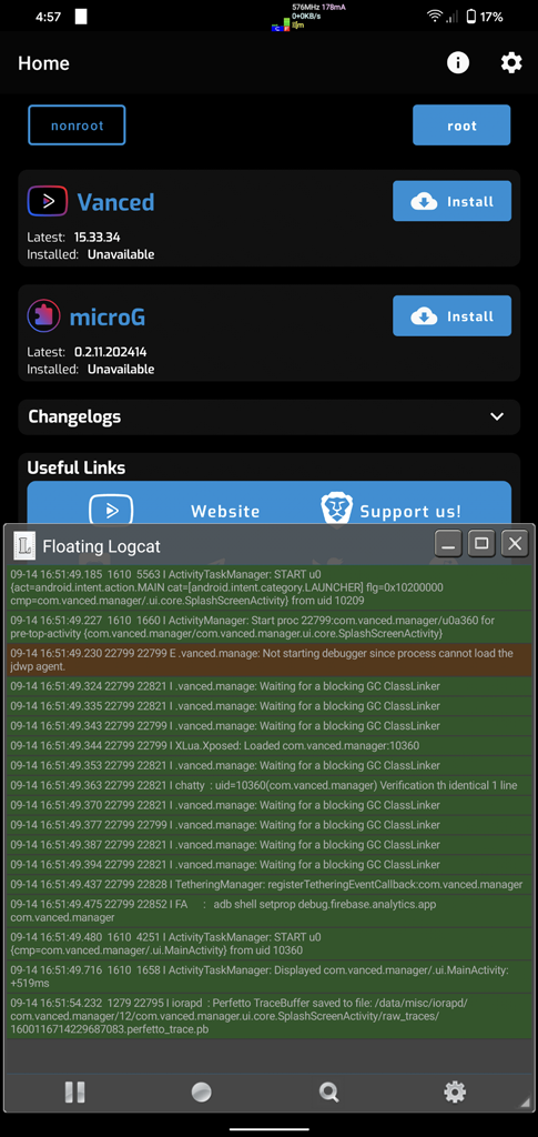 Android 11: Manager doesn't seem able to detect YouTube Vanced or microG · Issue #153 ...