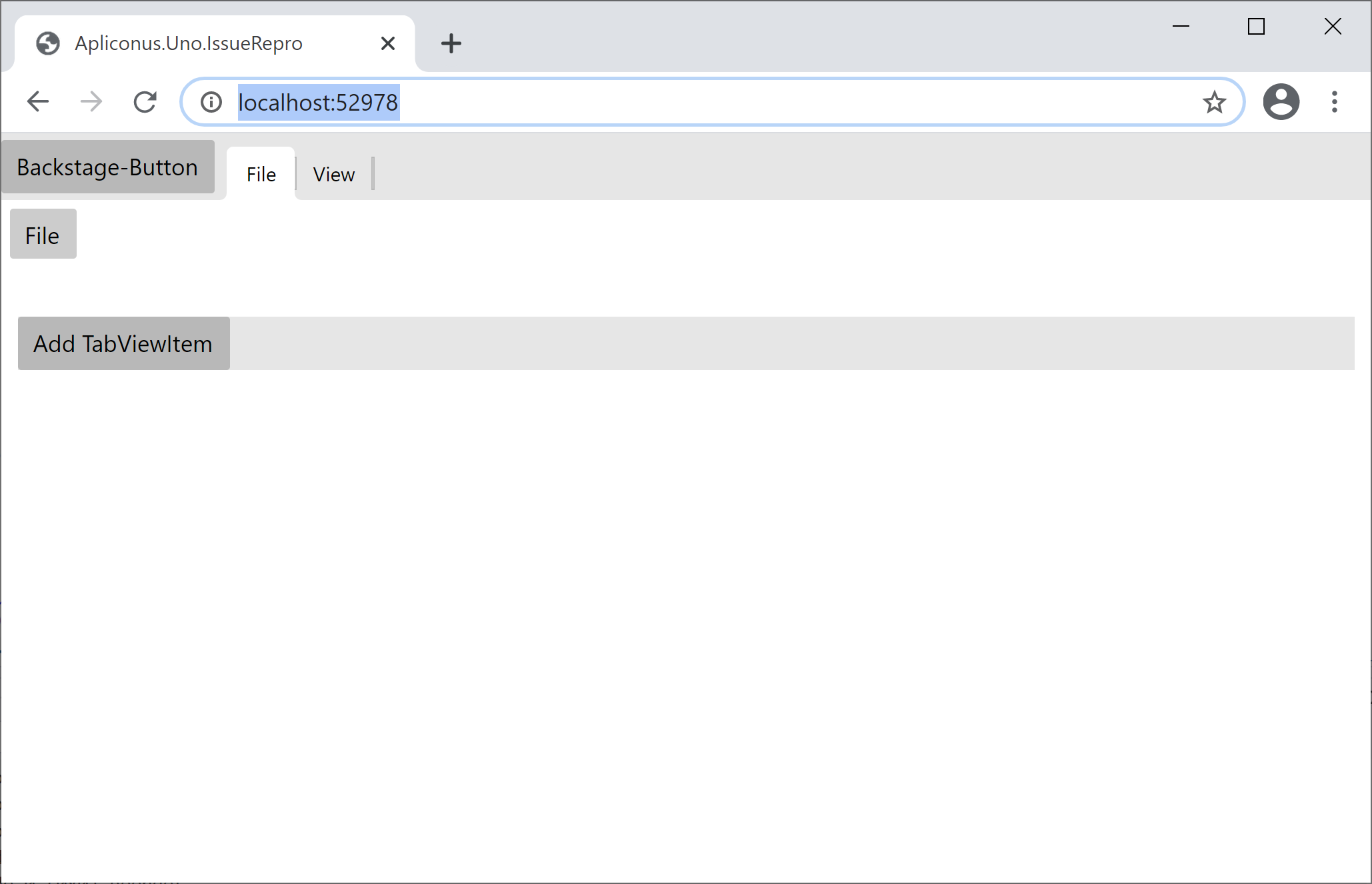 Issues Microsoft.UI.Xaml.Controls.TabView in WASM · Issue #4628 · unoplatform/uno · GitHub