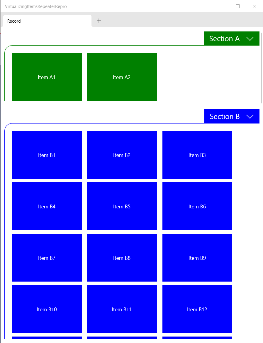 ItemsRepeater layout issues Android and iOS · Issue #4742 · unoplatform/uno · GitHub