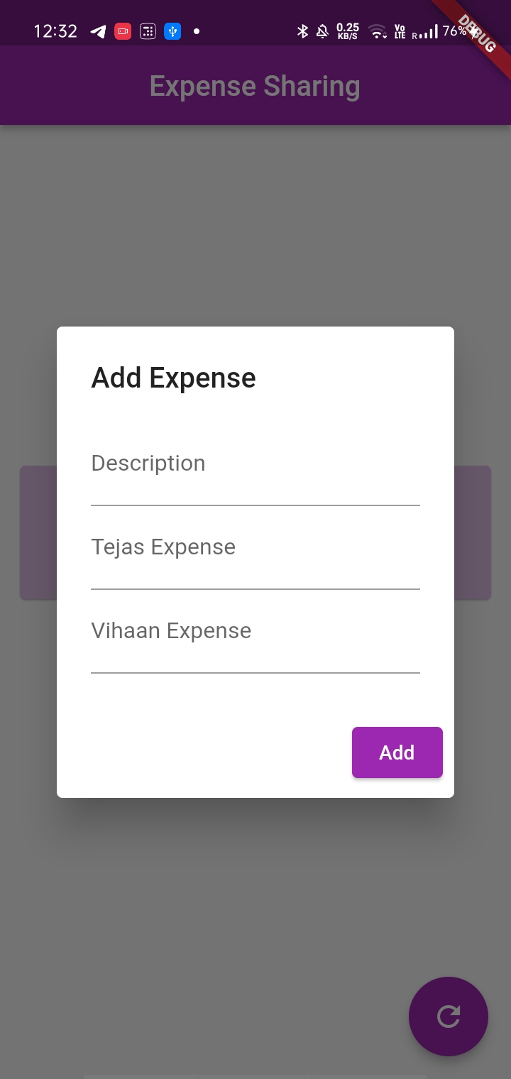 GitHub - tejasdrolia/Expense_sharing_app