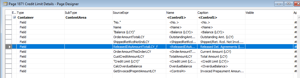 [Extensibility enhancement] Pages 343 and 1871: Need to add own field ...
