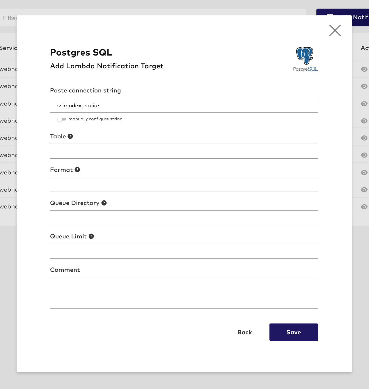 Add Lambda Notification Target Flow · Issue #171 · minio/console · GitHub