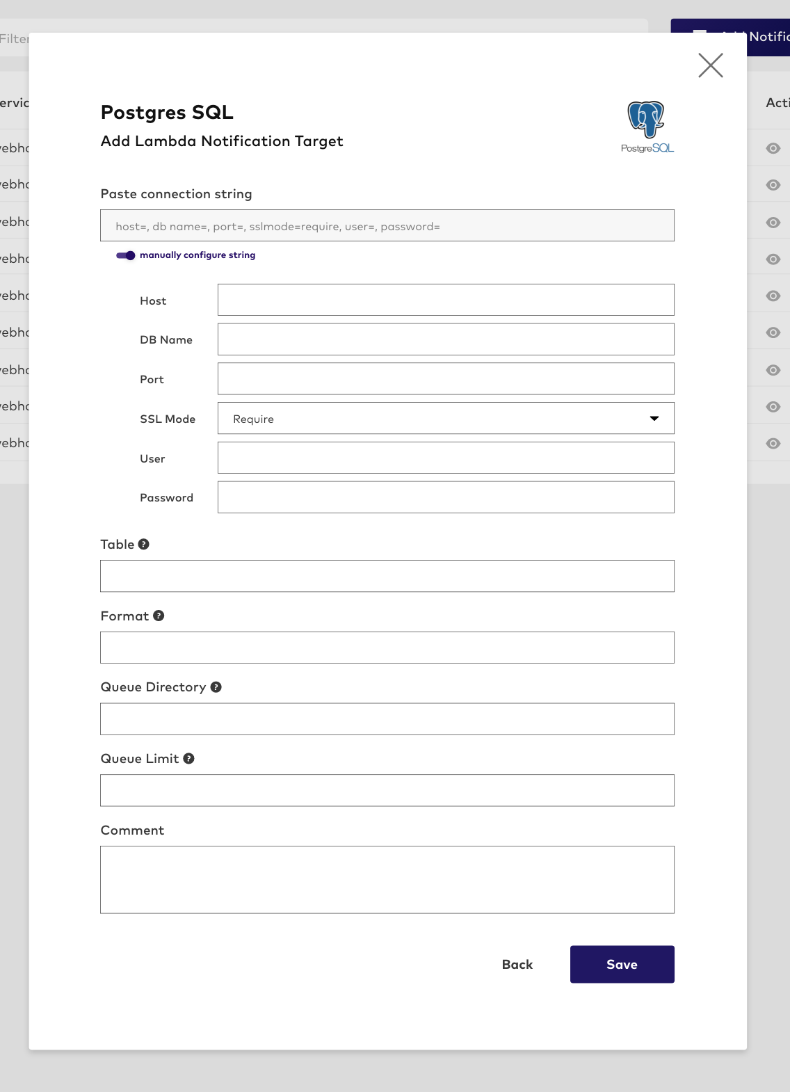 Add Lambda Notification Target Flow · Issue #171 · minio/console · GitHub