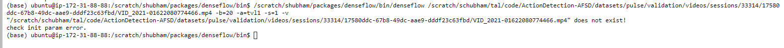Video Doesn T Exist Check Init Parameter Error · Issue 48 · Open Mmlab Denseflow · Github