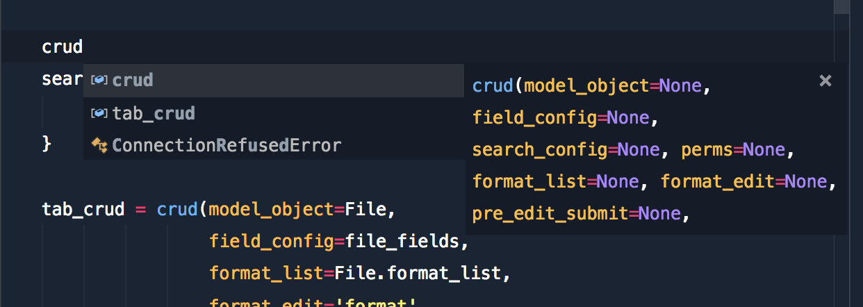 Class Construction Should Show Arguments From Init · Issue 983 
