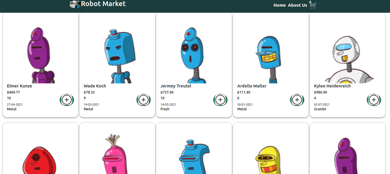 GitHub - jamezjaz/Robot_Market: This is an e-commerce web application ...
