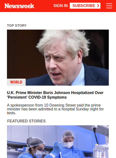 GitHub - jamezjaz/newsweek-clone: This project is designed with bootstrap to mimic the https ...