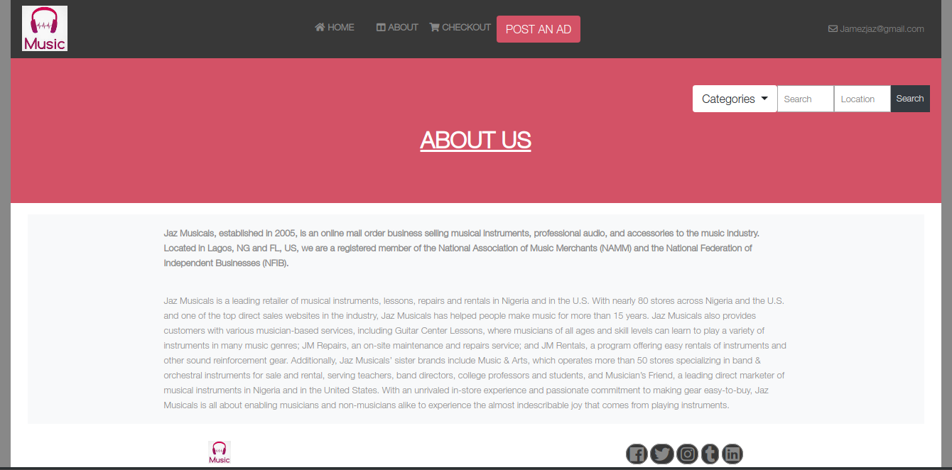 Github Jamezjazmusical Instrument Shop This Project Is A Design Of An Online Musical