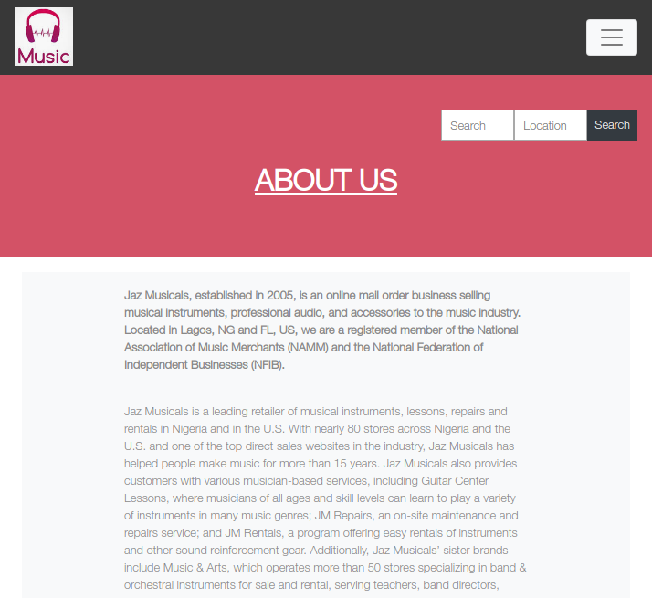 Github Jamezjazmusical Instrument Shop This Project Is A Design Of An Online Musical 