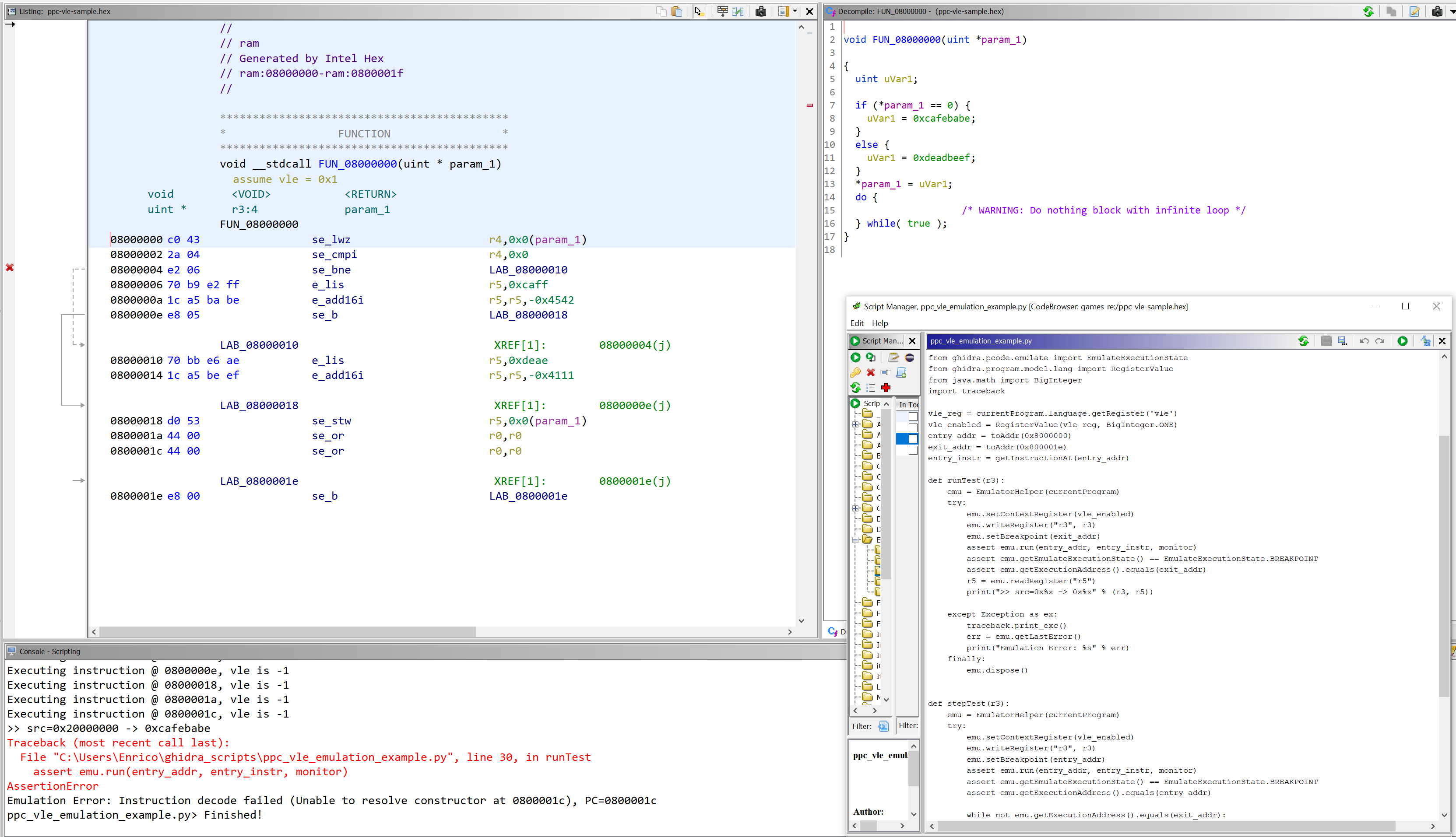 PowerPC emulator forgets vle flag at every branch · Issue #3428 ...