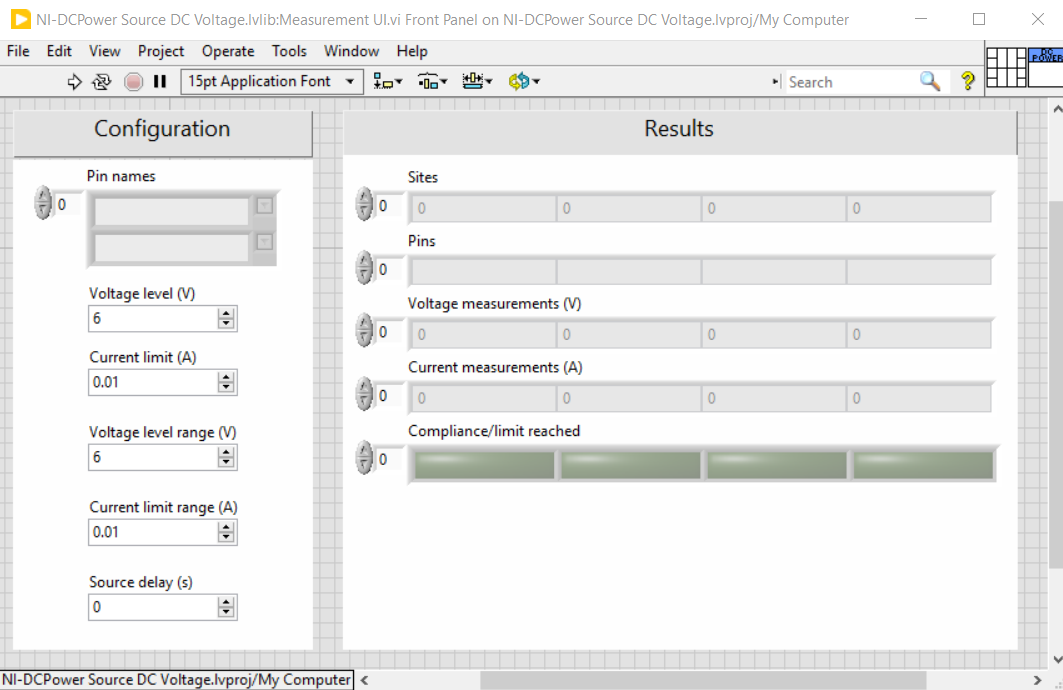 Add A Dcpower Labview Measurementlink Example By Pbirkhol Ni · Pull Request 167 · Ni
