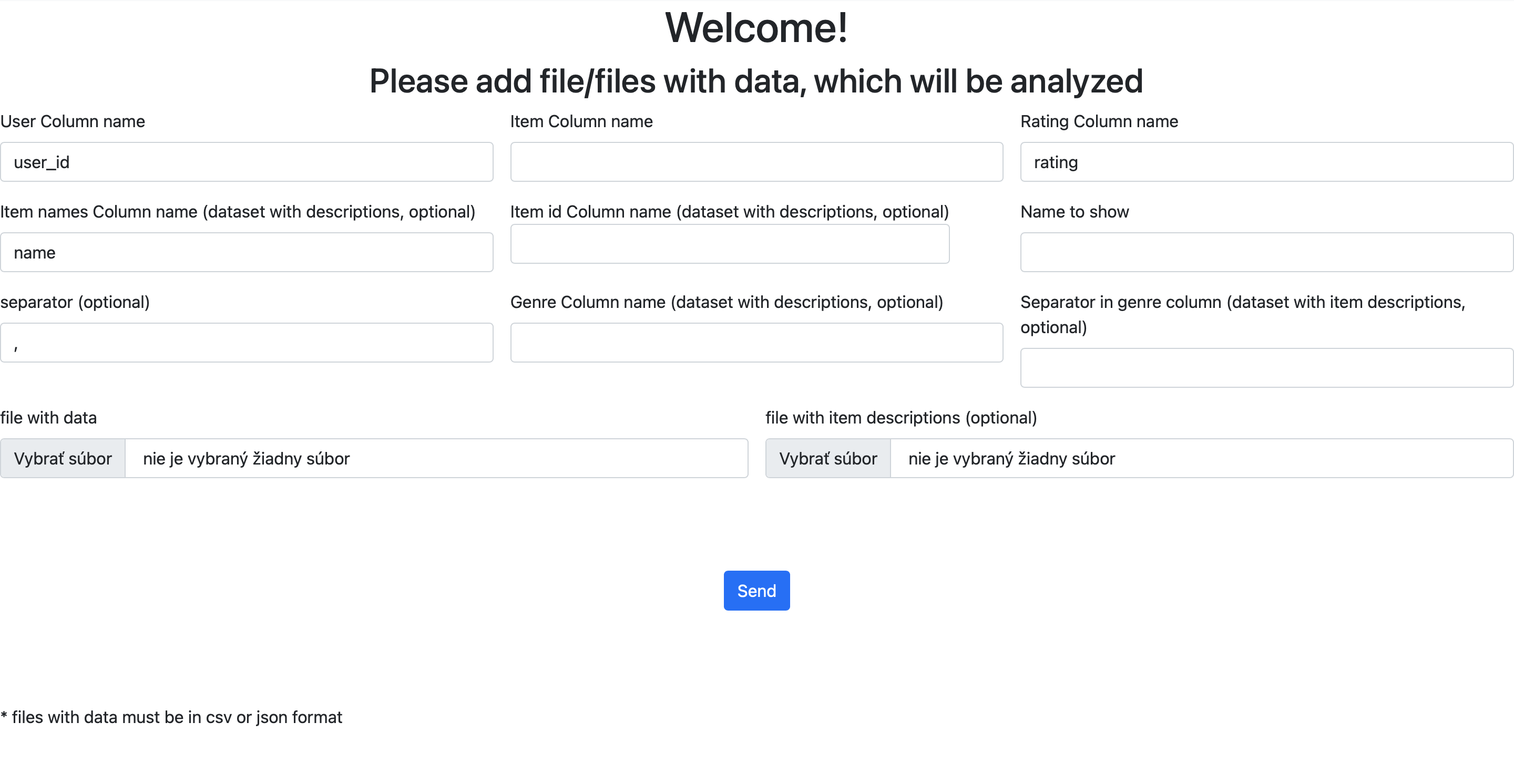 GitHub - gorky22/Recomender_system_app: here is app which i am doing for my bp thesis