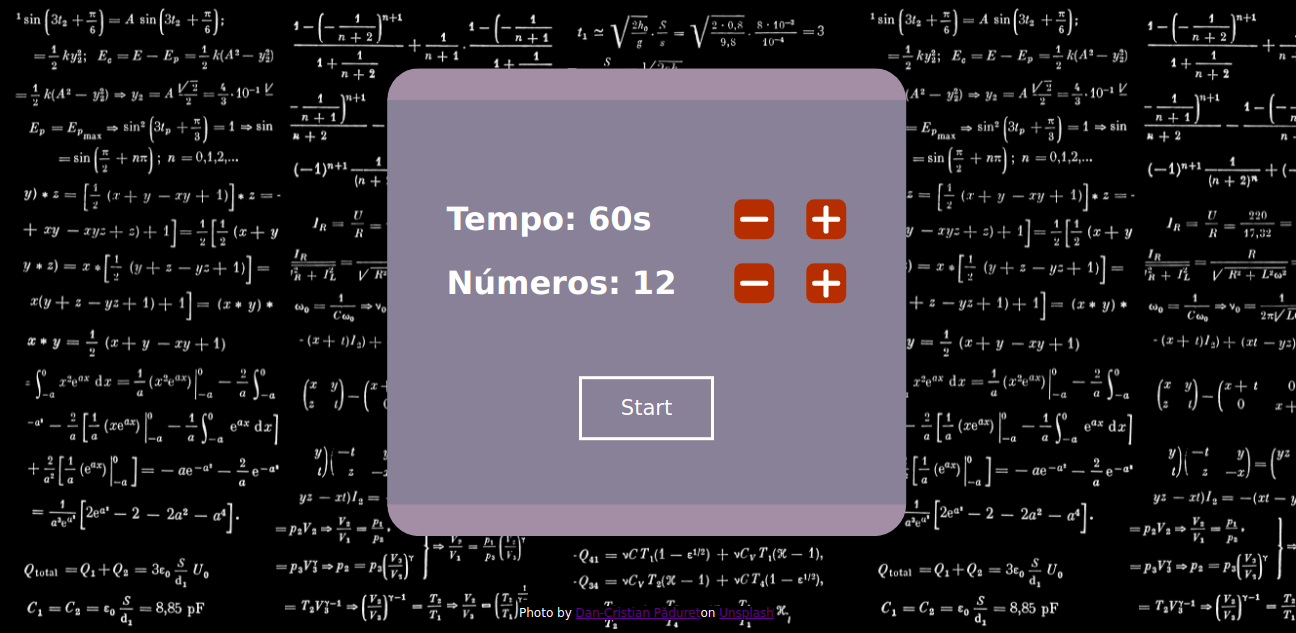 GitHub - Victhor-Alexis/Numbers-Memory-Game: React game application to ...