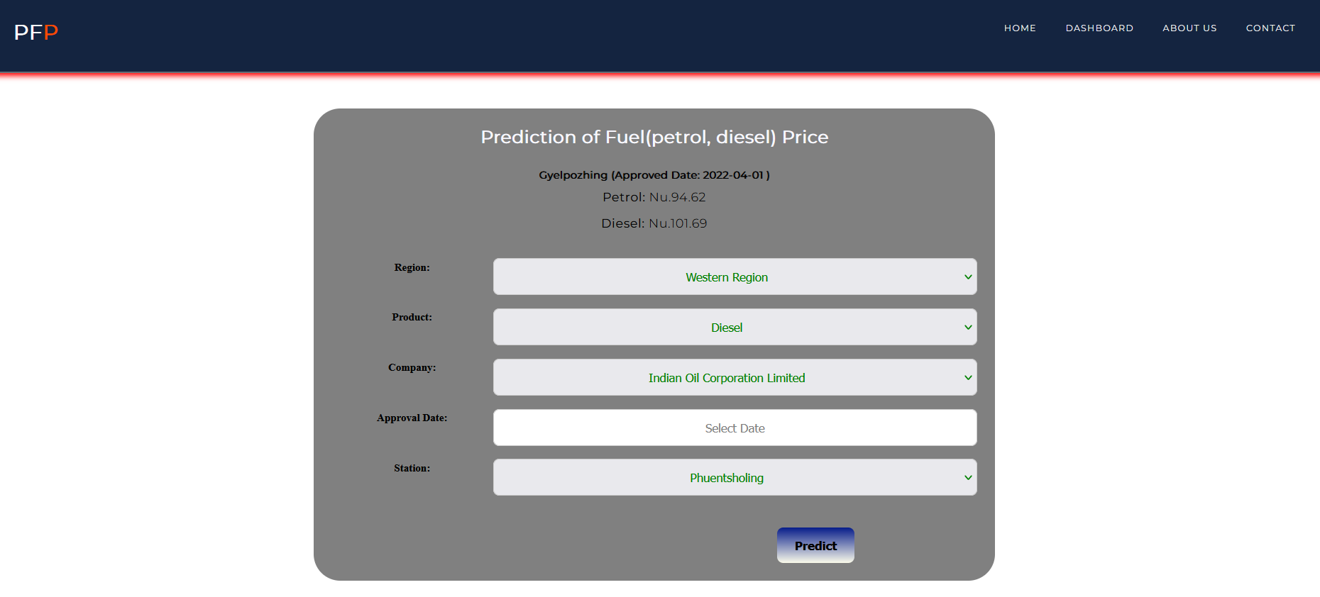 GitHub - Ugyenwangdi/FuelPricePrediction: Aimed to predict the fuel prices of Bhutan using ...