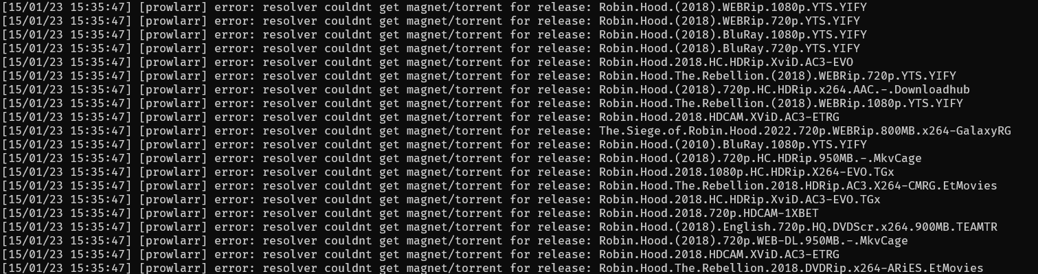 Issues with Prowlarr trying to resolve magnet/torrent links. · Issue ... Issues with Prowlarr trying to resolve magnet/torrent links. · Issue ...