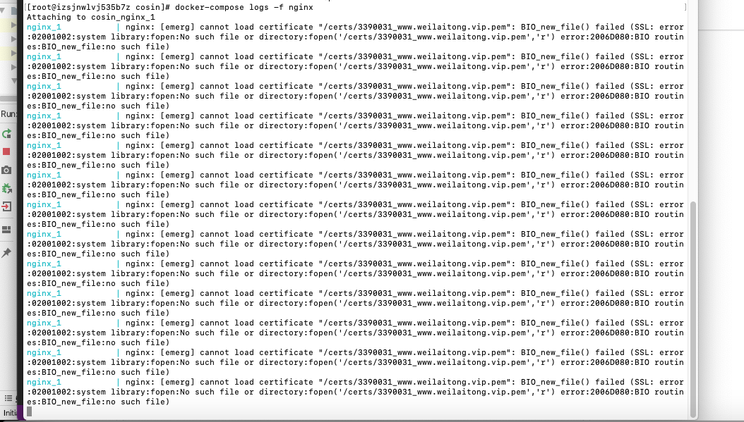 https私有部署，问题。nginx启动不起来，急急急急急急 · Issue #319 · cskefu/cskefu · GitHub