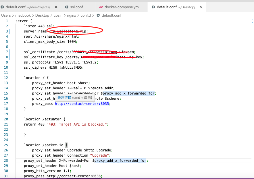 nginx配置启动成功，但是直接域名不可以访问 · Issue #332 · cskefu/cskefu · GitHub