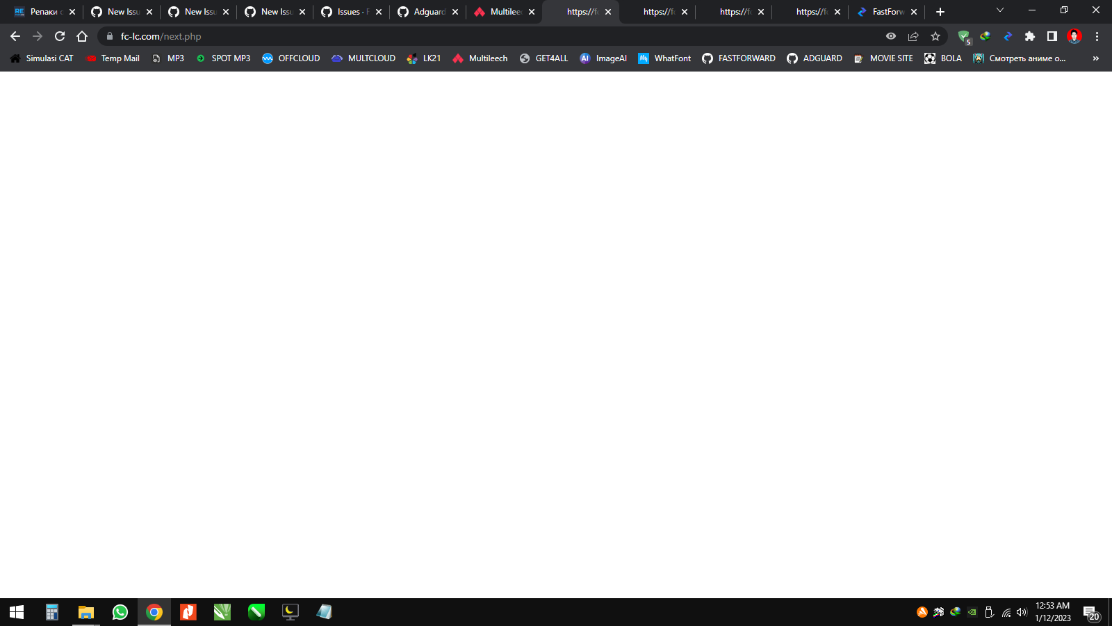 stuck at https://fc-lc.com/ · Issue #861 · FastForwardTeam/FastForward · GitHub