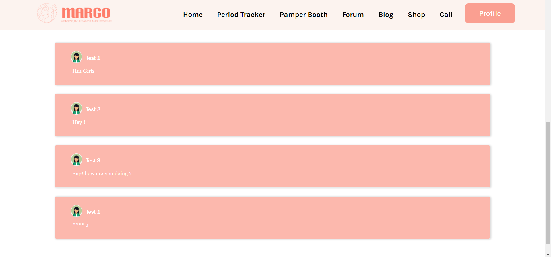 GitHub - pooja-gera/Margo-Menstrual-Health