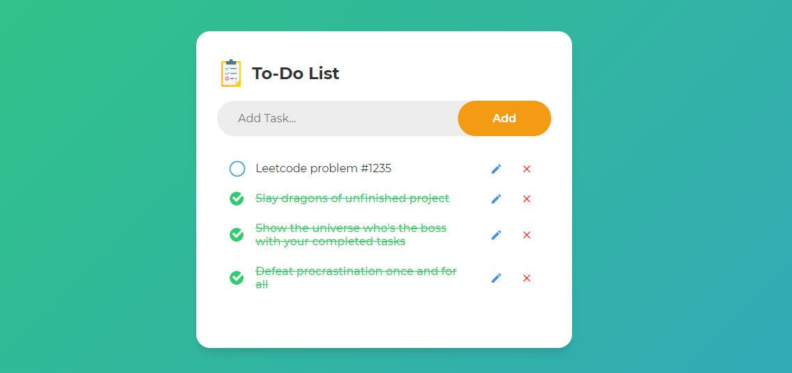 GitHub - ahiraniket/todo-list-app: A responsive and feature-rich Todo List application built ...