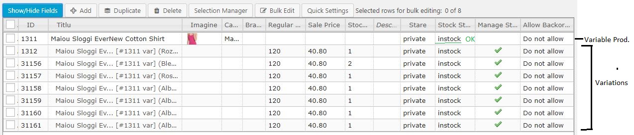 Variable product display as 'out of stock' when there is stock. · Issue #16620 · woocommerce ...