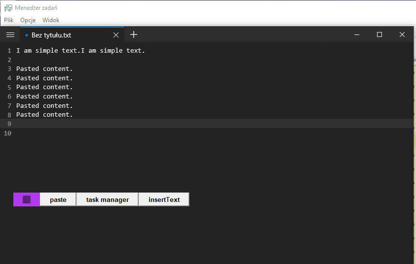 GitHub - BKopysc/floating-bar-hotkeys: Floating Bar with Hotkeys, made with Python