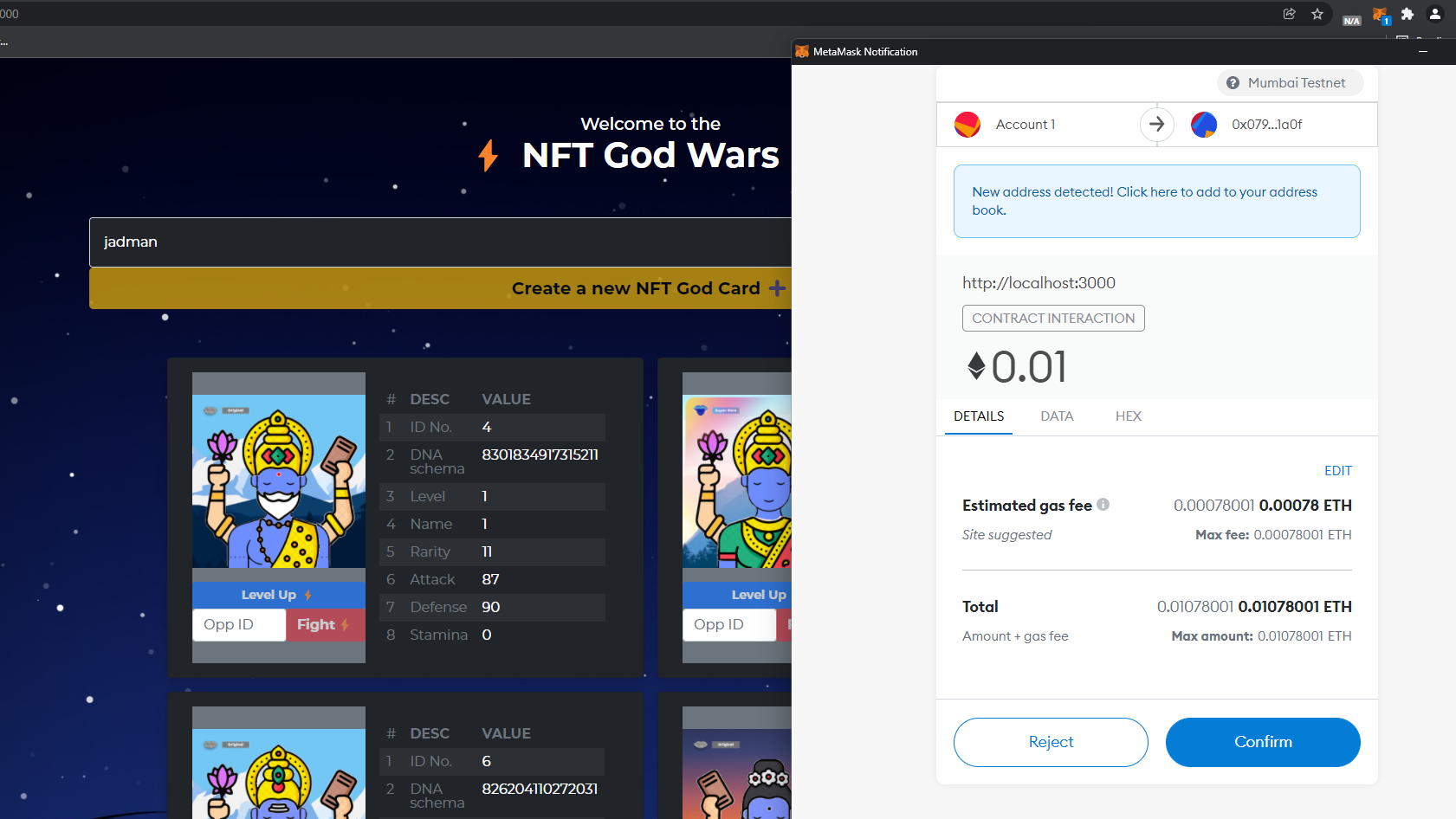 GitHub - unudeveloper/God-War-NFT-game: A smart contract based trading ...