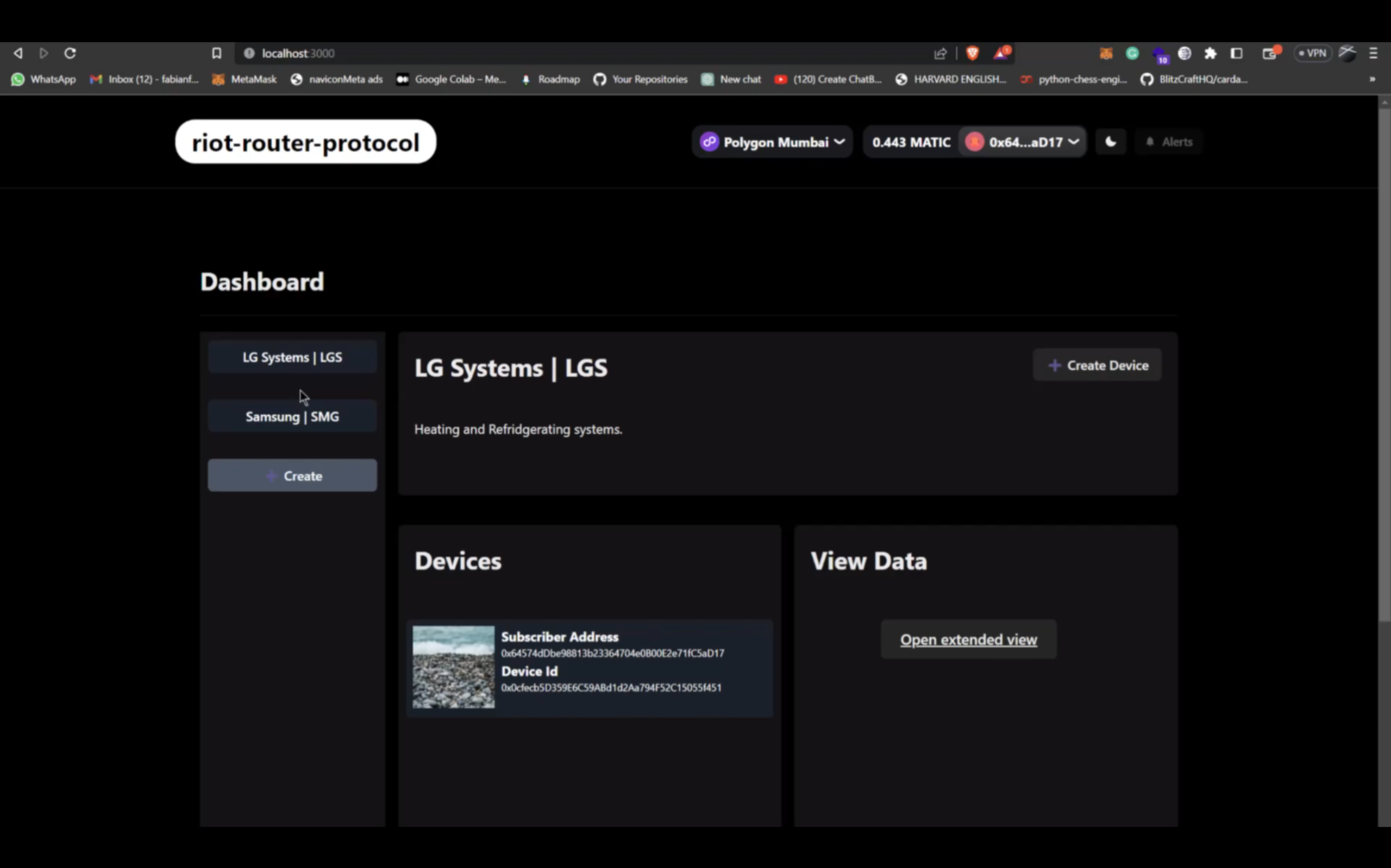GitHub - fabianferno/riot-router-dapp